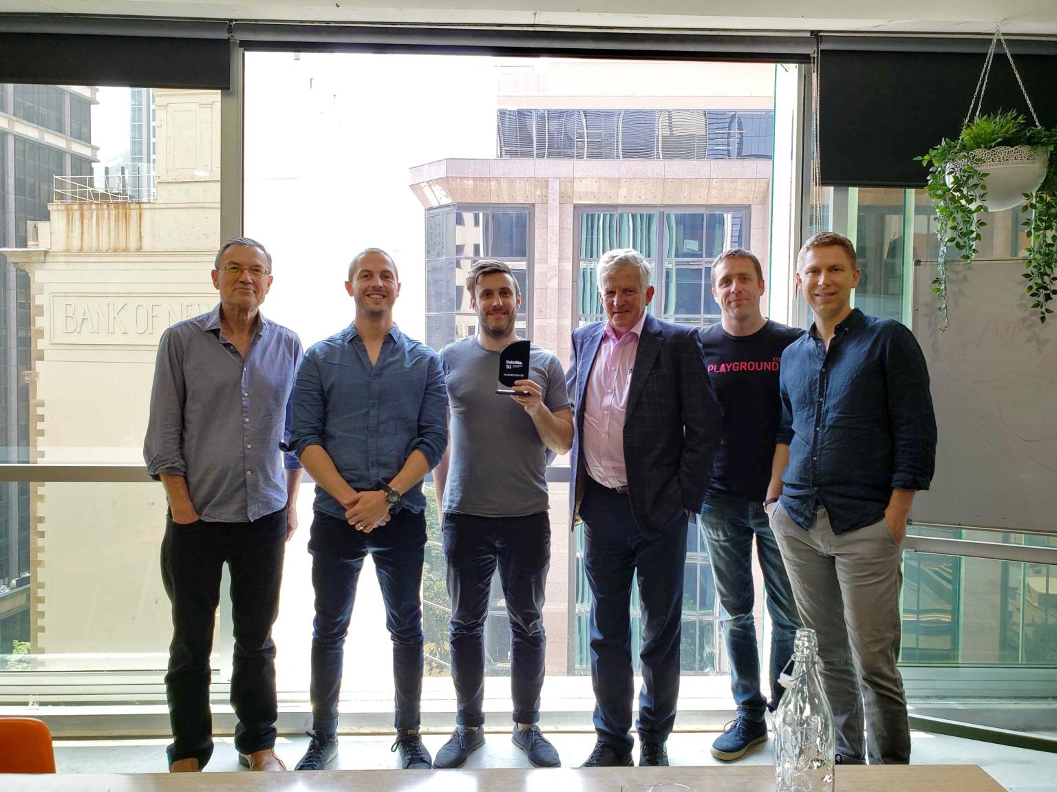 Playground XYZ came 8th in the Deloitte Fast 50 - Shearwater Capital